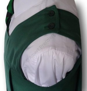 Traditional Bottle Green Box Pleat Gymslip | Albert Prendergast