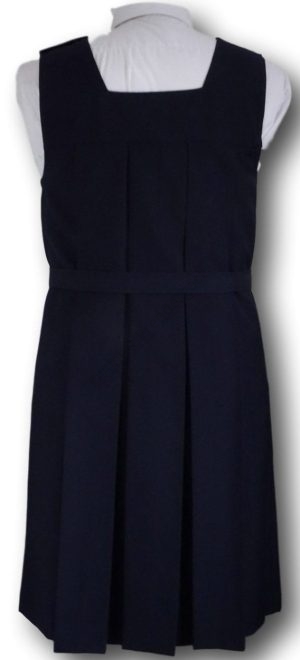 Traditional Navy Blue Box Pleat Gymslip | Albert Prendergast