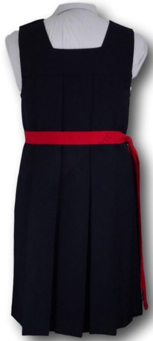 Traditional Navy Blue Box Pleat Gymslip | Albert Prendergast