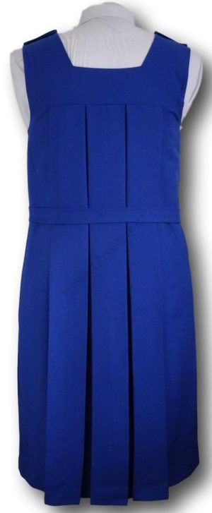 Traditional Royal Blue Box Pleat Gymslip | Albert Prendergast