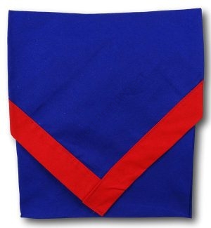 Cub & Scout Necker In Royal Blue With Red Border | Albert Prendergast